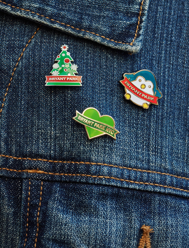 BP Green Heart Pin – Bryant Park